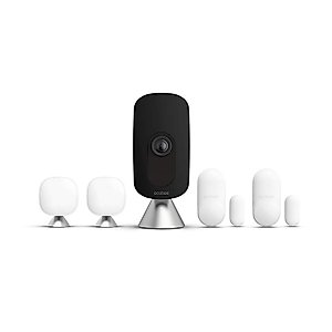 ecobee SmartCamera with Whole Home Sensors Bundle with ecobee Smart Camera Indoor WiFi Security Camera, 2 Pack SmartSensor for Doors & Windows, and ecobee SmartSensor 2 Pack. Smart Home - Compatible with ecobee Smart Thermostats for Home, Wifi Contact Sen