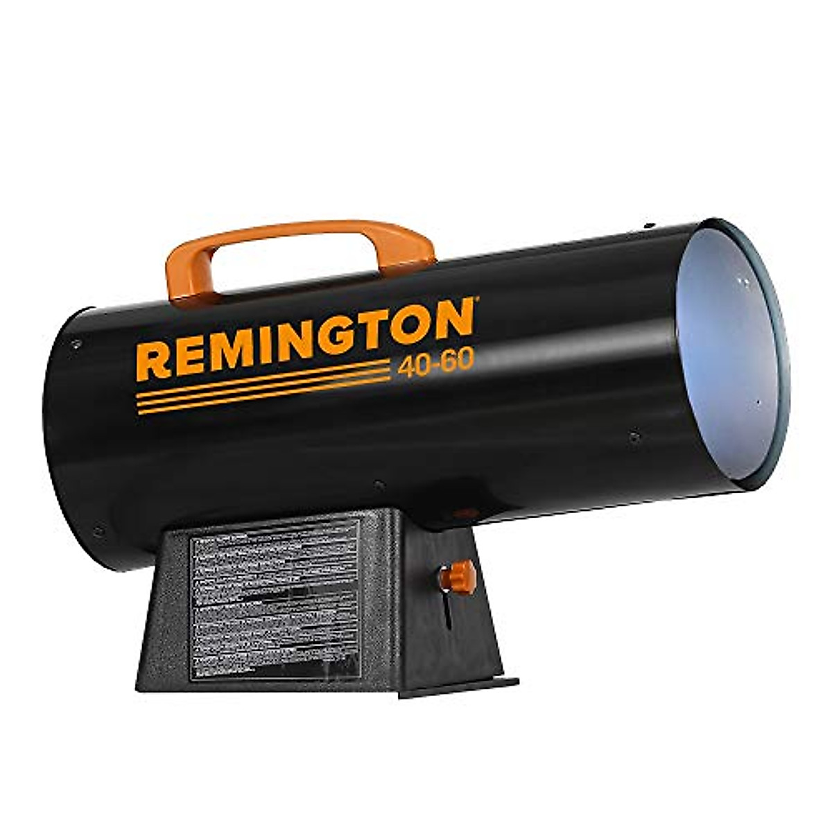 Remington 60,000 BTU Portable Propane Space Heater for 1500 sq. ft. - REM-60V-GFA-O, Black