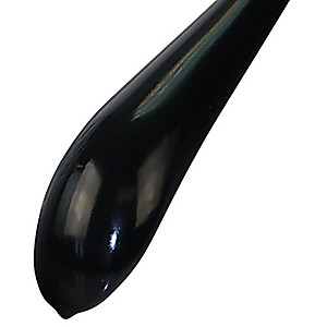 Mawa by Reston Lloyd BodyForm Series Non-Slip Space-Saving Clothes Hanger For Jackets, Suits & Coats, 16-1/2", Style 42/L, Set of 5, Black