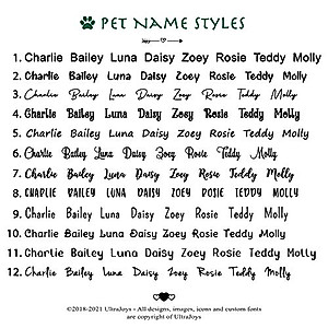 Ultra Joys Dog ID Tag, Custom Dog Tag, Personalized Dog Tag, Dog Tag, Pet ID Tag, Dog Tag for Dogs, Brushed Stainless Steel Heart Dog Tag Rose Gold Small