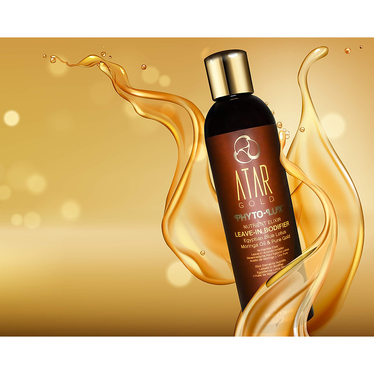 ATAR GOLD Nutrient Elixir Leave-in Bodifier | Natural/Di-Frizz