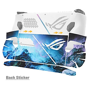 LUPAPA Protective Skin Decal for ROG Ally, Custom Stickers Vinyl Wraps for ROG Ally Gaming Handheld, 2023 New Game Console Sticker Skin