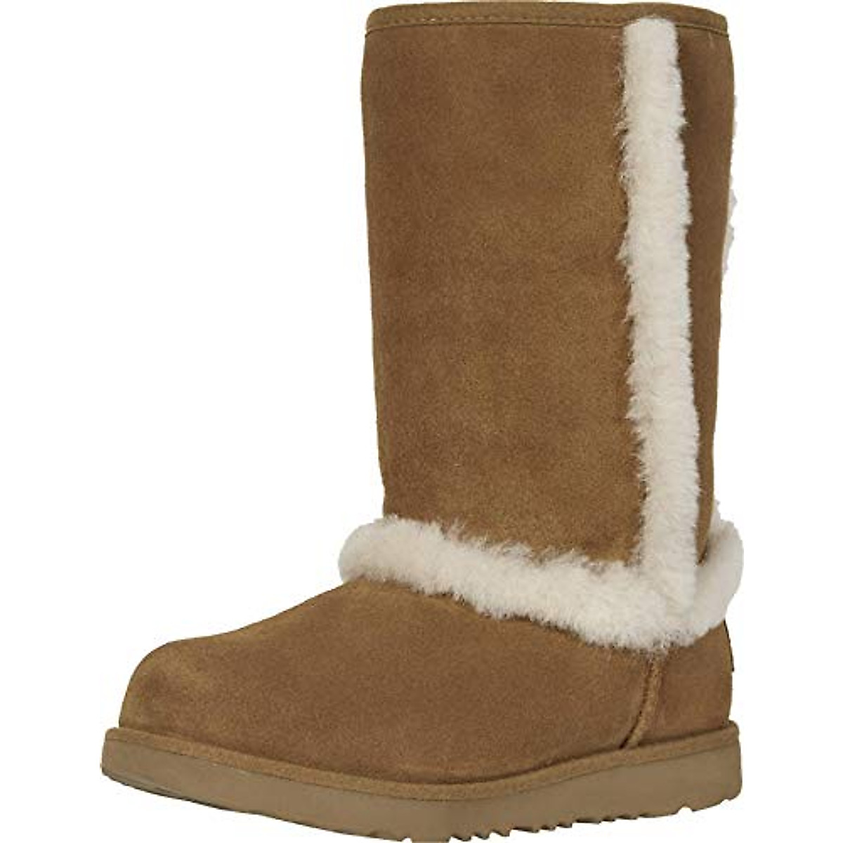 UGG Kids' Hadley II Wp Tall Boot, Chestnut, 13 M US Little Kid