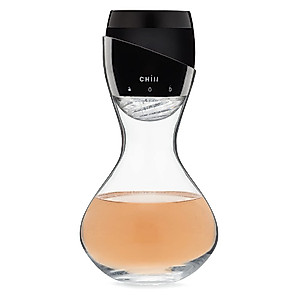 Ullo Chill Wine Purifier + Carafe. Remove Sulfites, Remove Histamines, Restore Taste, Aerate, and Chill with Ullo Purified Wine.