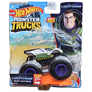 Hot Wheels Monster Trucks Buzz Lightyear - Plus Connect and Crash Car