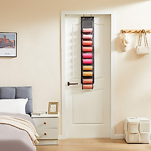 YOUDENOVA 2 Pack Leggings Organizers for Closet, Hanging Closet Organizers with 20 Compartments, Closet Organizers and Storage for Tshirt, Jeans, Socks, Yoga Leggings