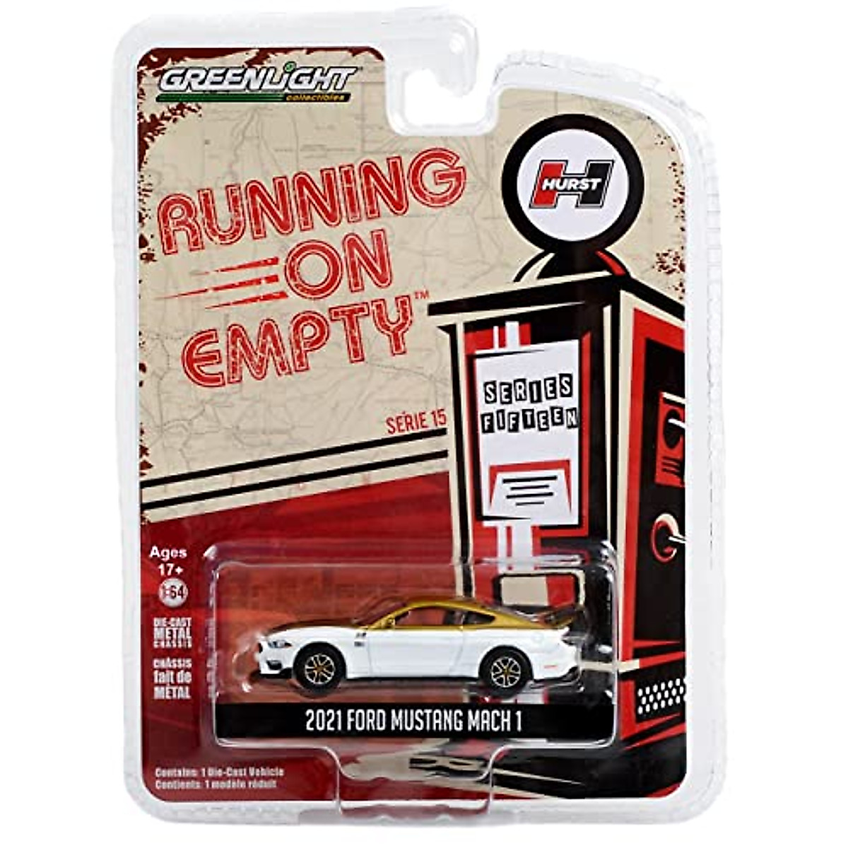 Greenlight 41150 Running on Empty Series 15 Complete Set of Six (6) Diecast Models 1:64 Scale