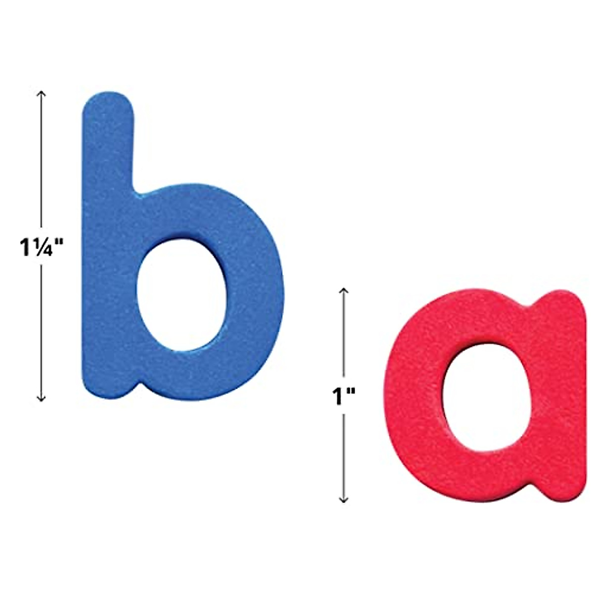 Teacher Created Resources 20623 Magnetic Foam: Small Lowercase Letters