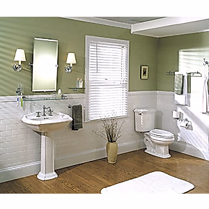 Ginger 2619T-24/PC London Terrace, Polished Chrome, 24" Glass Shelf w/Towel Bar