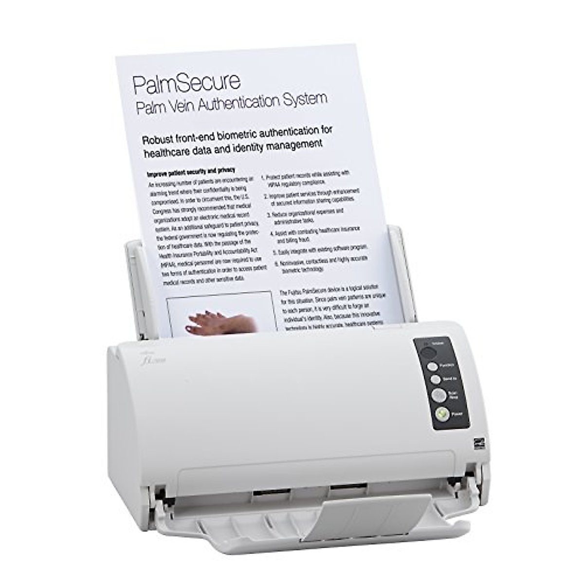 Fujitsu fi-7030 Value-Priced Front Office Color Duplex Document Scanner with Auto Document Feeder (ADF)