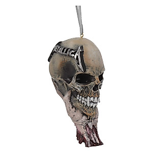 Nemesis Now Metallica Sad But True Hanging Ornament 10.8cm, Officially Licensed Metallica Merchandise, Rock Band Christmas Decoration, Cast in The Finest Resin, Expertly Hand-Painted