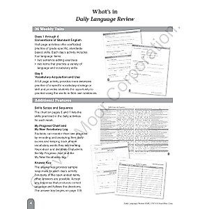 Evan-Moor Daily Language Review, Grade 7 Actvities Homeschooling & Classroom Resource Workbook, Reproducible Worksheets, Teacher Edition, Daily Practice, Skills Assessment, Grammar, Punctuation