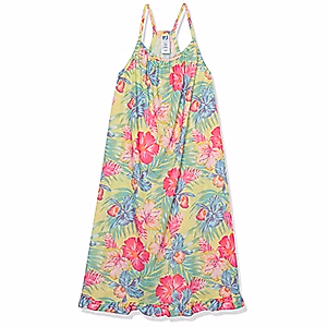 The Children's Place,Sleeveless Nightgown,Tropical Green,Small
