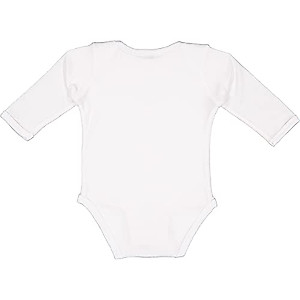 inktastic My Grandma and Grandpa Love Me Long Sleeve Creeper Newborn 0020 White 26a30