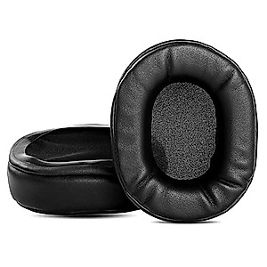 TaiZiChangQin SL150 Pro Upgrade Ear Pads Ear Cushions Replacement Compatible with Soul by Ludacris SL150 Pro SL150BW Hi-Def Headphone Protein Leather Earpads