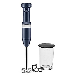 KitchenAid Variable Speed Corded Hand Blender - KHBV53, Ink Blue