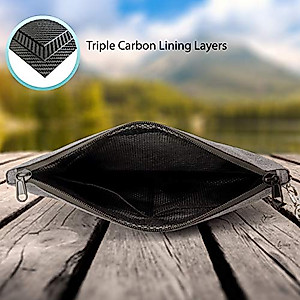 JAXSPORTS Durable, Waterproof, Kitchen and Home Organization Bag. Keeps Items Secure and Keeps Smells contained Within Bag. Kitchen or Home Storage Bag. Perfect for Travel, Home