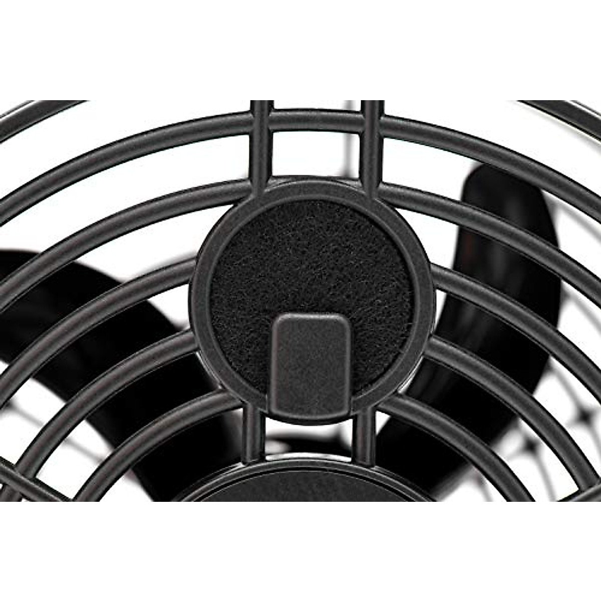 Treva 5" Aromatherapy Diffuser Fan - 2 Speed Air Flow - Faux Wood Design with Reusable Fragrance Pads - Portable USB and Battery Operated Personal Cooling Device