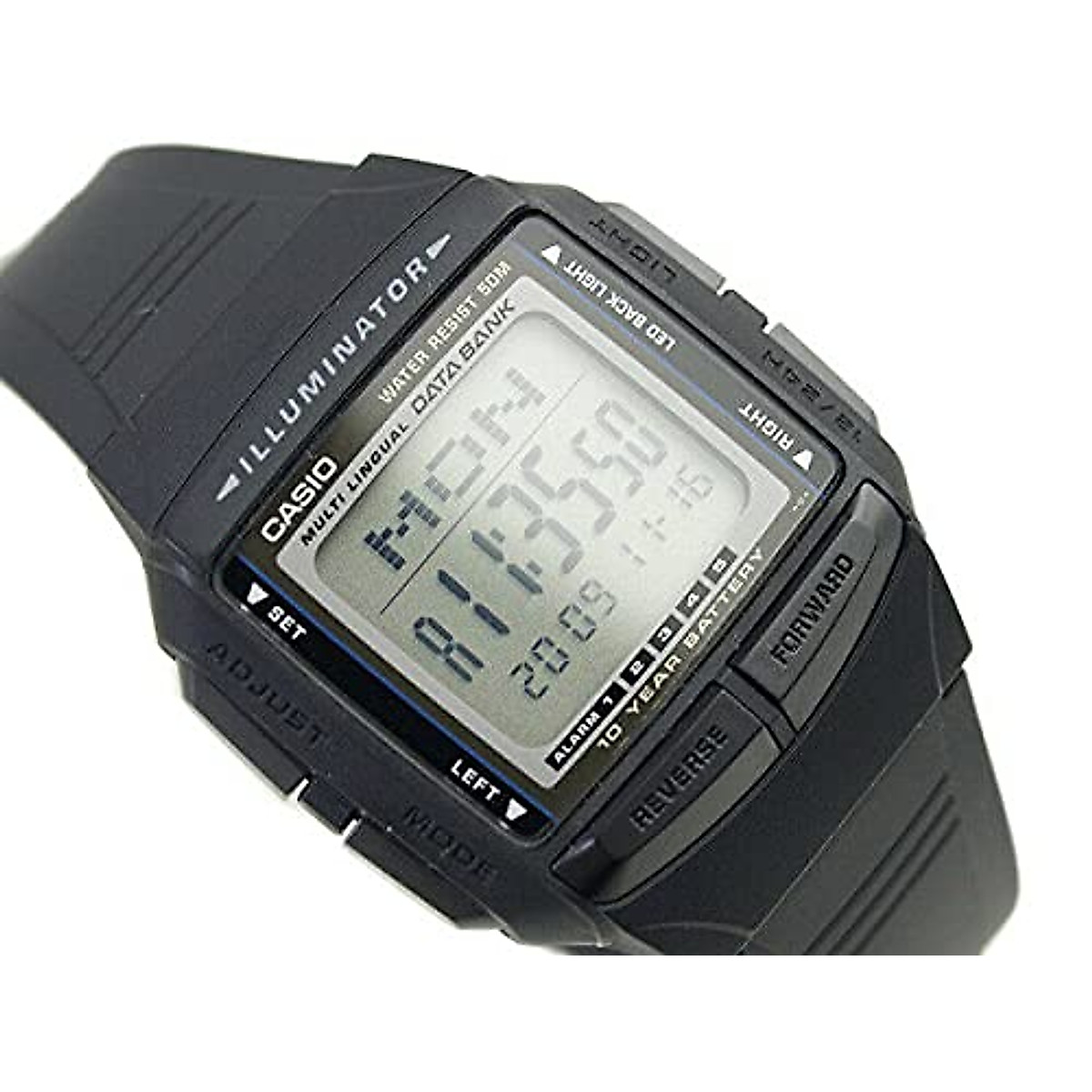 Casio Men's DB36-1AV Multilingual Databank Watch