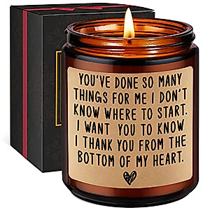 Miracu Scented Candles - Thankful Gifts, Thank You Gifts for Women, Men, Mom, Dad, Best Friend, Teacher - Appreciation Gifts, Mothers Day, Birthday, Friendship Gifts for Men, Coworker, Sister, Hostess
