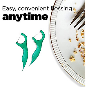 GUM Professional Clean Flossers Fresh Mint - 90 ct, Pack of 5