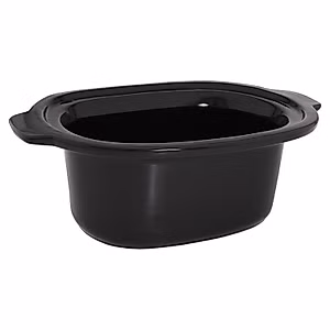All-Clad 1500990903 Slow Cooker Ceramic Replacement Insert for SD700450, 6.5 quart, Black