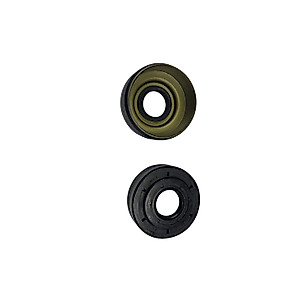 EngineRun Oil Seals of Crankshaft kit (PACK of 2) Compatible With Husqvarna 340 340e 340 EPA 345 350 Jonsered 2141 Chainsaw Oil Seal Replacement Parts OEM Ref 503 93 23-02, 503932302