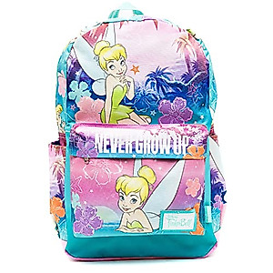 Wondapop Disney Peter Pan Tinkerbell 17" Full Size Nylon Backpack