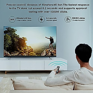 ERF3M90H Replacement Remote Control for Hisense Smart Google TV, for Hisense UHD 4K ULED Google TVs 50A6H 55A6H 65A6H 75A6H 50U6H 55U6H 65U6H 65U8H 75U8H 43A6H 43A68H 55U8K 65U8K (No Voice Function)