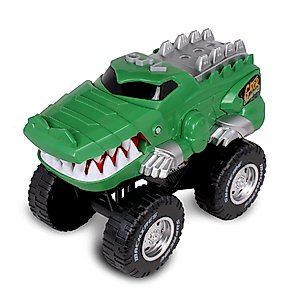 NKOK Supreme Machines Chompers - Gator, Has Engine and Stunt Driving Sounds, let’s You Rock Out to Music, Has Working Lights and Sounds, for Ages 3 and up