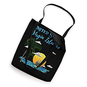 Sailing U.S. Virgin Islands Ocean Sunset Sailor Boating Tote Bag