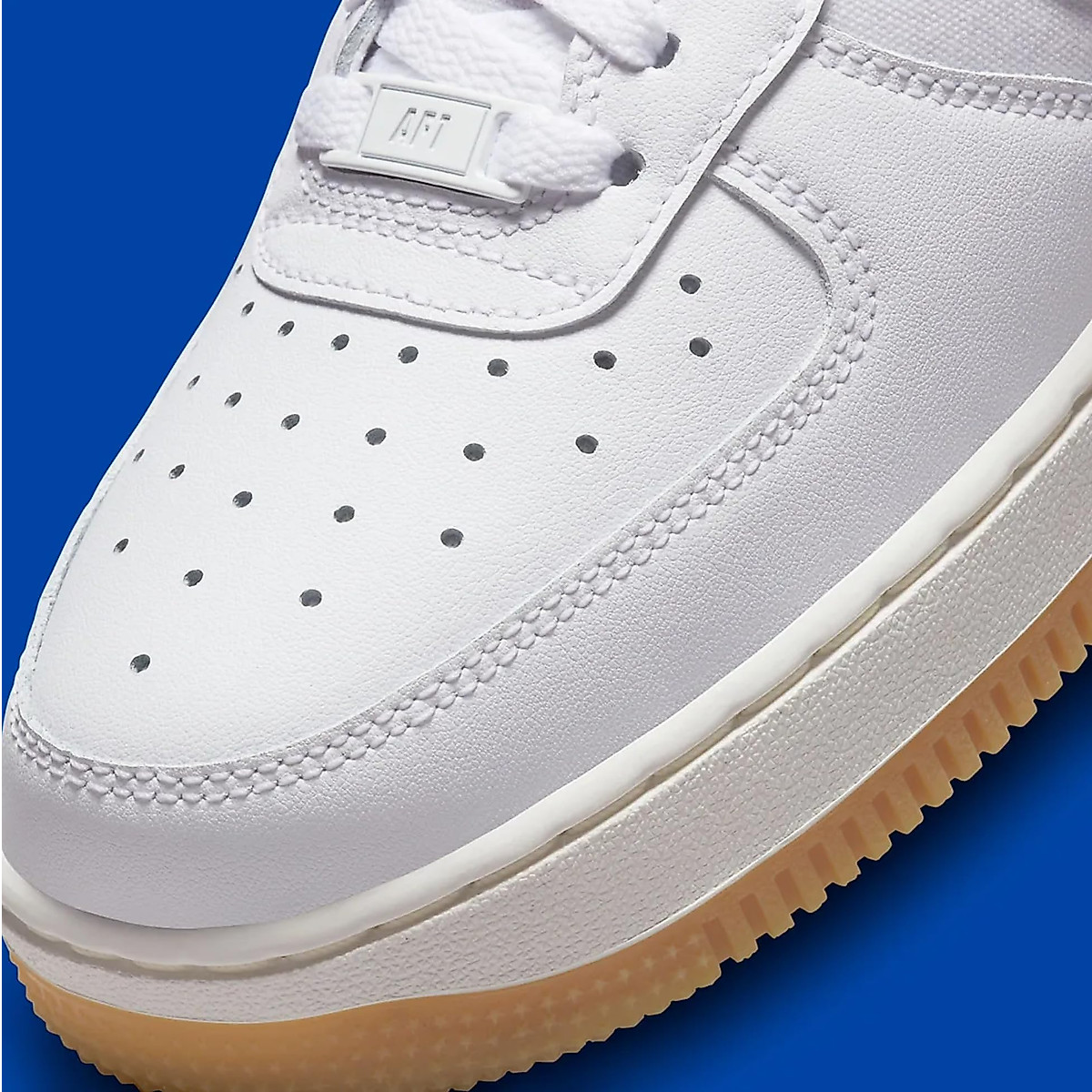 Nike Air Force 1 Low Womens White Game Royal Stadium Green Size 7.5