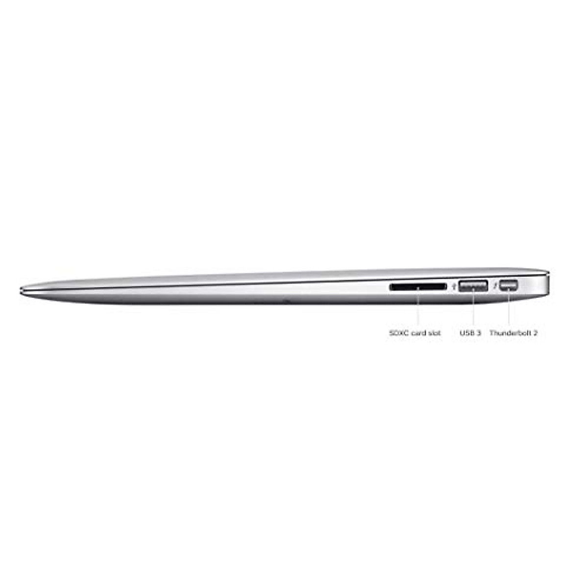 2017 Apple MacBook Air with 1.8GHz Core i5 (8GB RAM, 256GB SSD, 13in, MQD42LL/A)- Silver (Renewed)