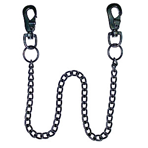 Zak Tool Keychain ZT62-BLK Corrections Key Chain for Police and Law Enforcement 30" Black