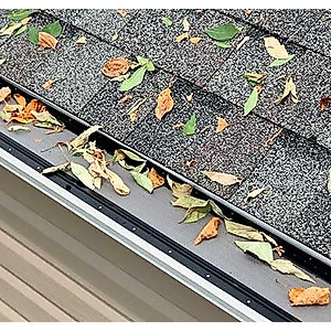 Extreme Flo 6" Gutter Guard - Stainless Steel Micro Mesh Gutter Guards, includes 25 Pieces, 100 ft. (Aluminum, 6-inch)