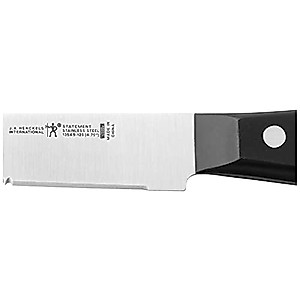 HENCKELS Statement Razor-Sharp Steak Knife Set of 4, German Engineered Informed by 100+ Years of Mastery, Black/Stainless Steel