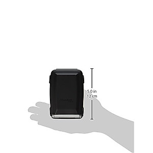 Master Lock Wall Mount Key Lock Box with Push Button for House Keys, Outdoor Key Safe with Combination Lock, 5 Key Capacity, 5423D , Black