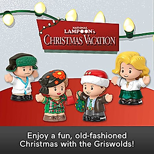 Little People Collector Fisher-Price Seinfeld Special Edition Figure Set, 4 Characters in a Gift Package for Fans & le Collector National Lampoon’s Christmas Vacation Special Edition Figure