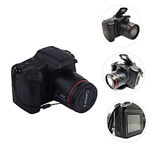 KJHBV Camera Professional Camera 4k Digital Camera Professional Video Camera Small Camera Digital Camera with Digital Zoom Polorod Camera 16x Black Foreign Trade Video Recorder Abs