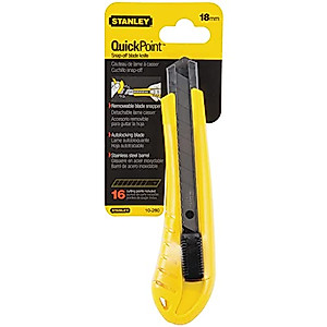 Stanley 10-280 18 mm Quick-Point Snap-Off Knife