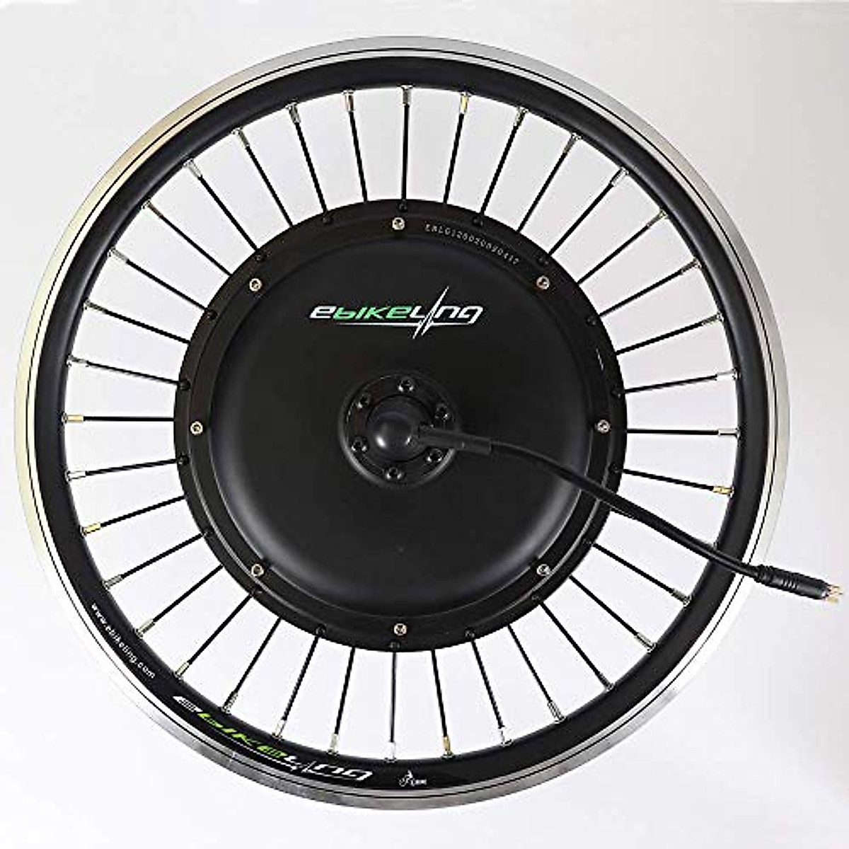 EBIKELING Waterproof Ebike Conversion Kit for Electric Bike 20" Rear Wheel Electric Bicycle Hub Motor Kit