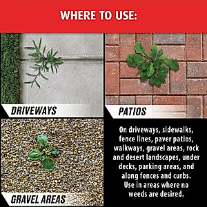 Ortho GroundClear Year Long Vegetation Killer Refill, Kills and Prevents Weeds Up to 12 Months, 1 gal.