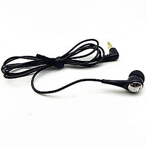 LINHUIPAD Single Side Earphone in-Ear Mono Earbuds Disposable Headphone Low Cost Ear Buds for One Ear