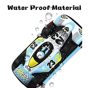 XZR Cool Pen Case Box Bag Stocking Stuffers Large Capacity Organizer Cool Supercar Race Car Pencil Bag Storage Box EVA Material Nice Gift (Red)