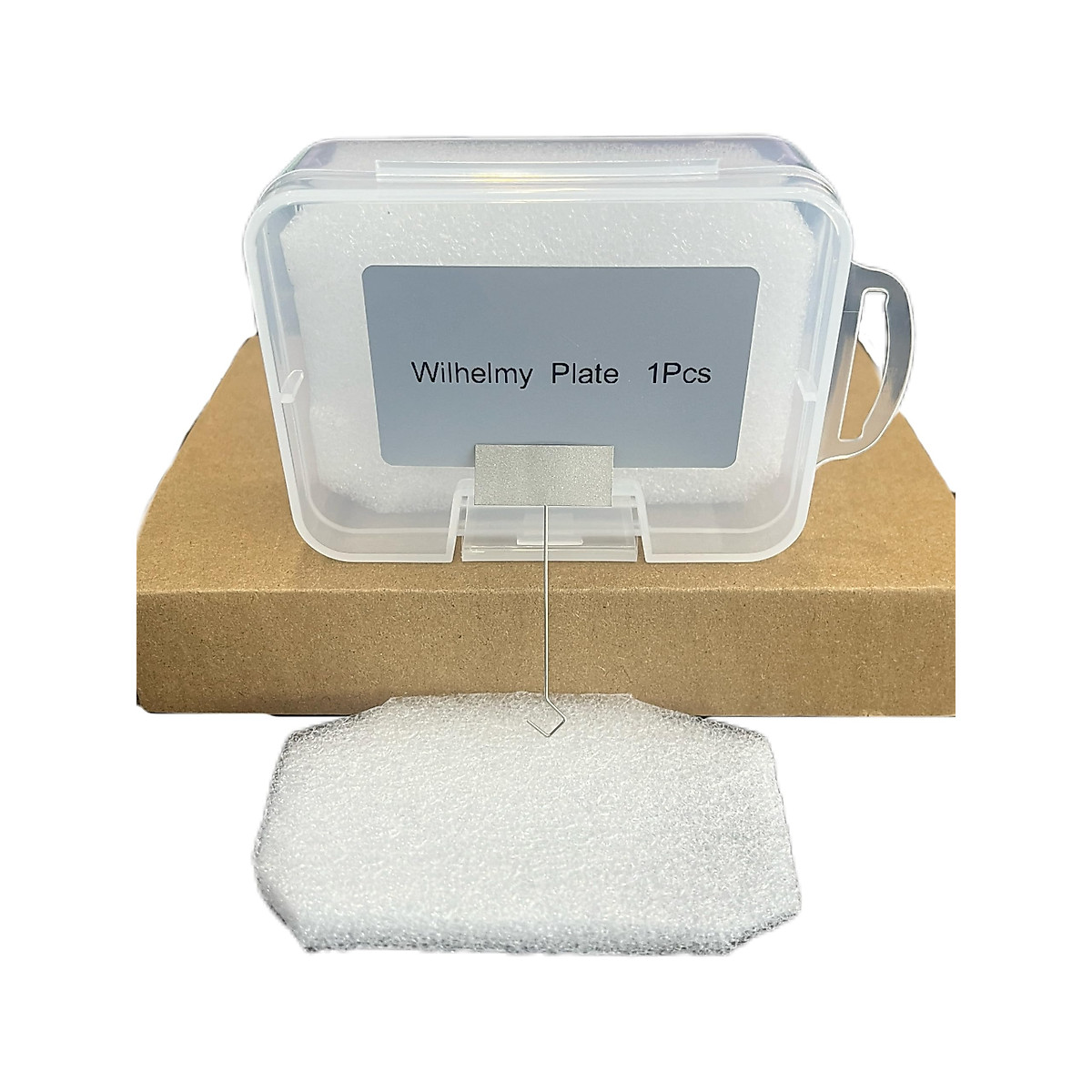 VTSYIQI Platinum Plate Board For Liquid Surface Tensiometer Surface Tension Meter