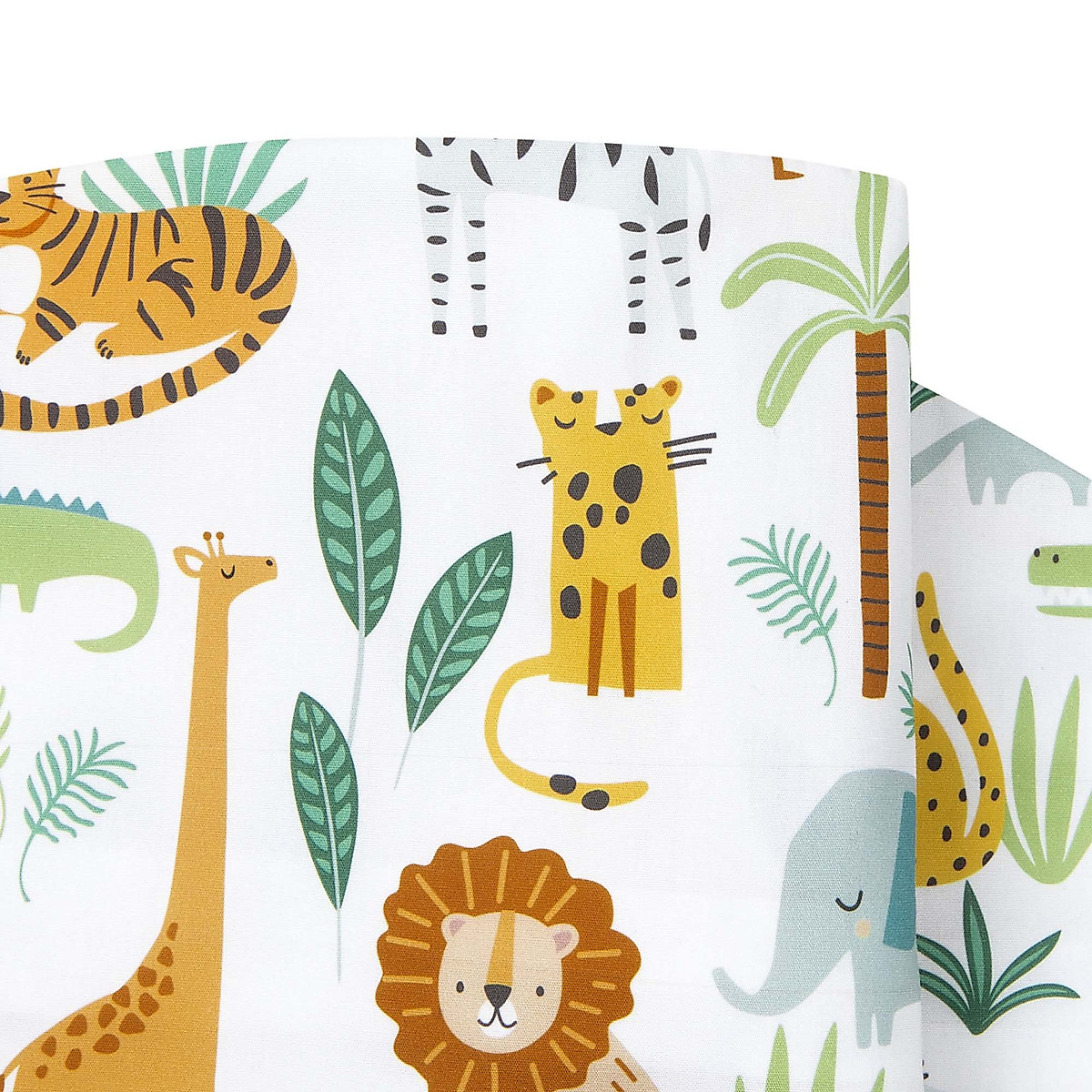 Boppy Nursing Pillow Cover, Colorful Wildlife, Cotton Blend, Fits The Original Support for Breastfeeding, Bottle Feeding, and Bonding, Cover Only, Sold Separately