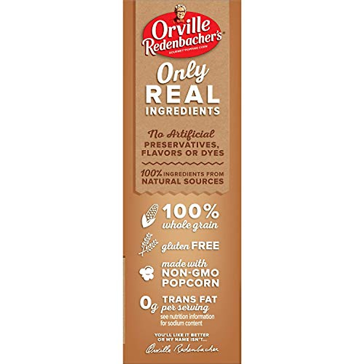 Orville Redenbacher's Naturals Simply Salted Popcorn, Classic Bag, 6-Count