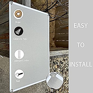 CCPARTON Metal Sign to Avoid Injury Don't Tell Me How to Do My Job Signs Warning Sign Caution Aluminum Tin Sign Traffic Road Street Sign for Home Cafe Bar 8x12 Inches