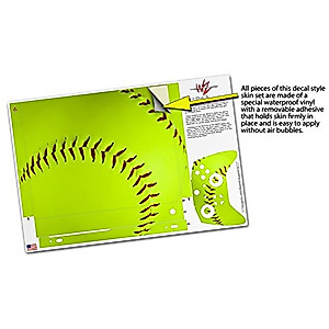 WraptorSkinz Decal Vinyl Skin Wrap Compatible with Xbox One X Console and Controller - Softball