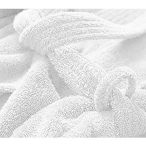 BIOLINEN Luxury Cotton Terry Shawl Bathrobe Collar Robe with Slippers Bathrobe for Men & Women 100% Combed Terry Unisex Spa Robe - Premium Quality Bathrobe